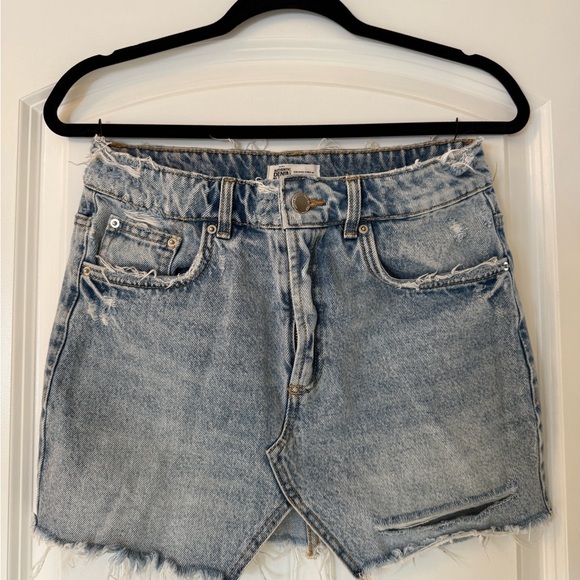 Zara | Shorts | Zara Denim Skirt | Poshmark